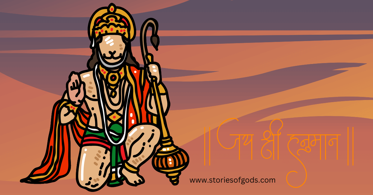 Shree Hanuman Chalisa Lyrics: A Timeless Ode to Devotion - Stories of Gods